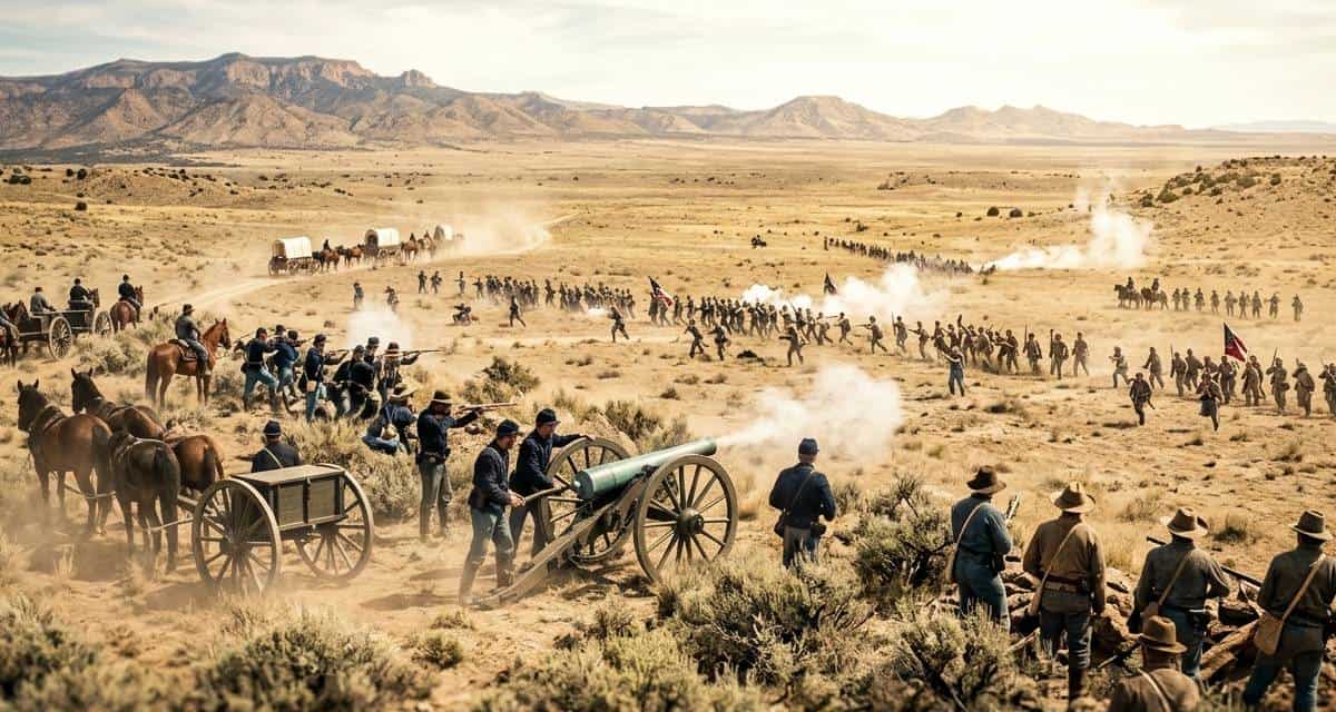 The Civil War extended much further west than most people realize