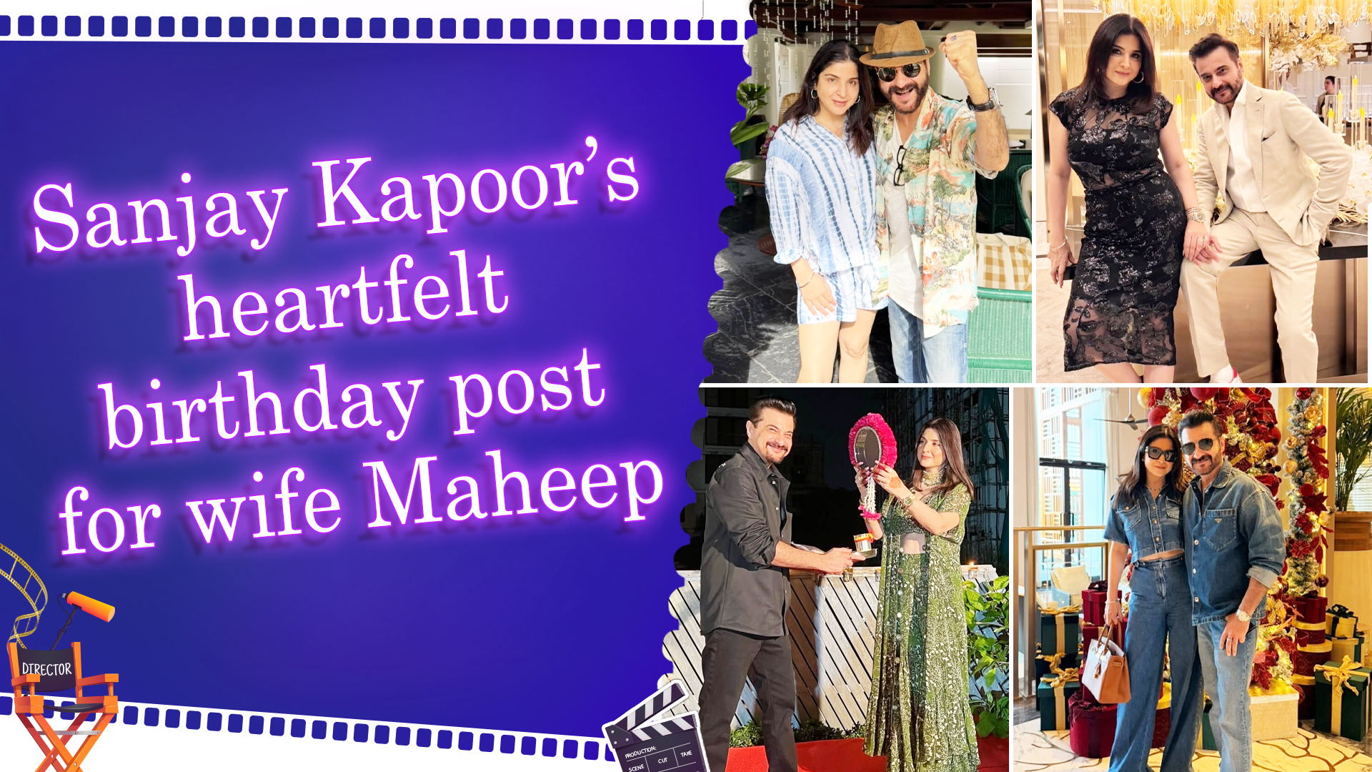 Sanjay Kapoor shares unseen memories to wish wife Maheep Kapoor on her ...