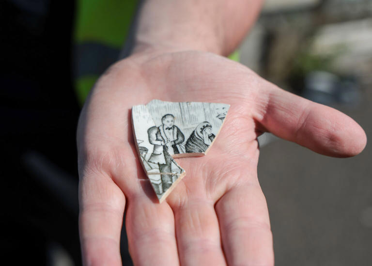 West Belfast community dig uncovers lost 19th century homes demolished ...