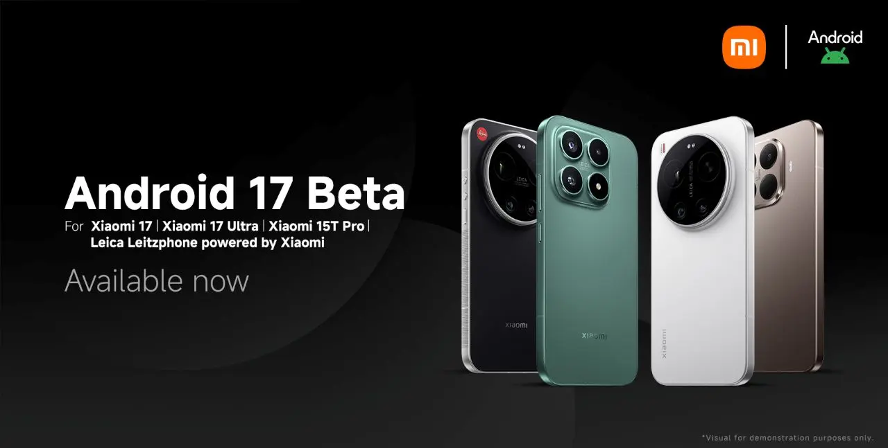 Xiaomi entra oficialmente no programa beta do Android 17