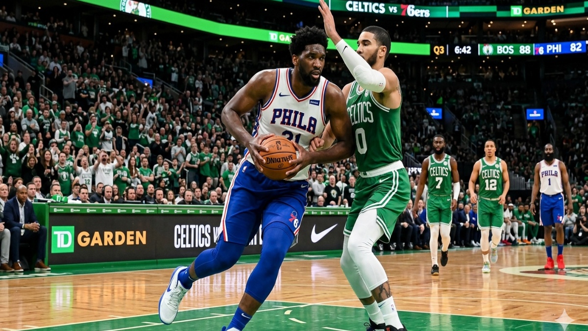 NBA playoff drama: Joel Embiid fires back at lazy criticism after Game ...