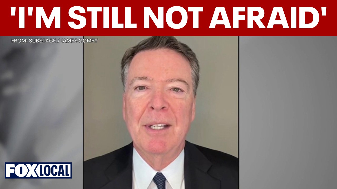 Former FBI director James Comey denies threatening President Trump