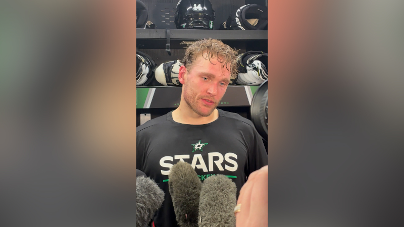 Dallas Stars' Mikko Rantanen explains deflating loss