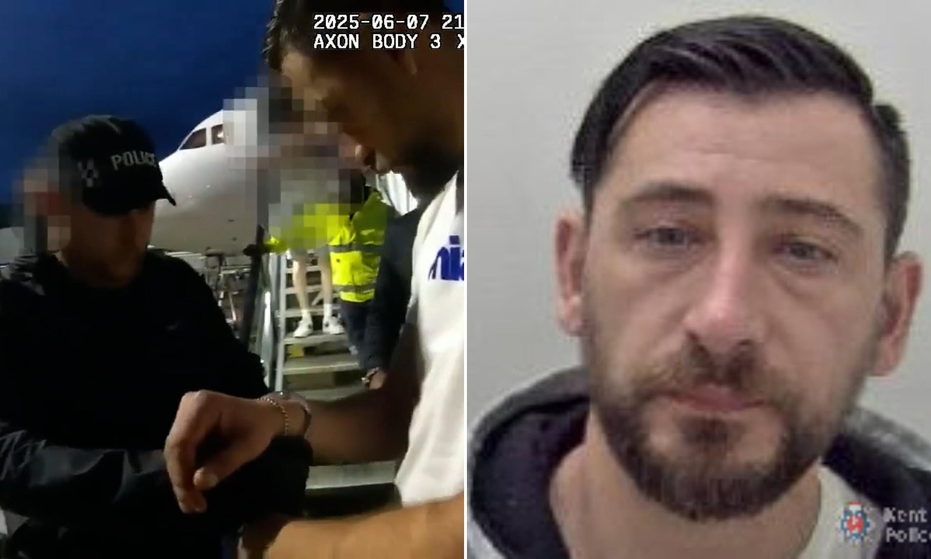 Moment Turkish lorry driver is arrested for raping teenage girl when he ...