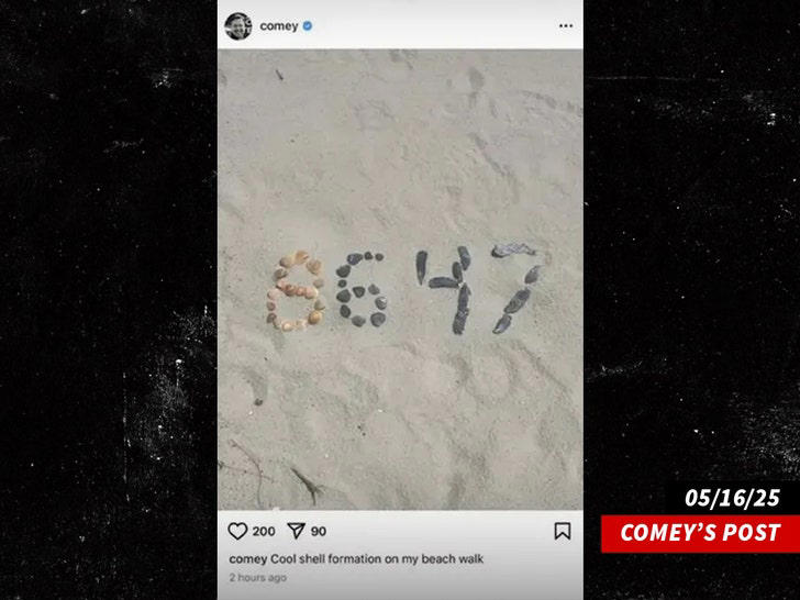 Donald Trump calls James Comey a 'dirty cop,' claims '86 47' is deadly code