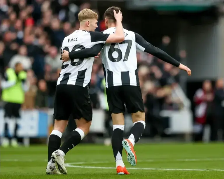 Newcastle United top Premier League table for young English players ...
