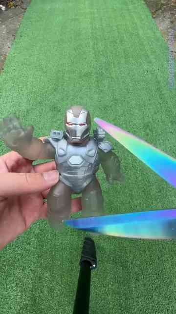 Iron Man flooded my garden: Superhero-inspired water disaster skit