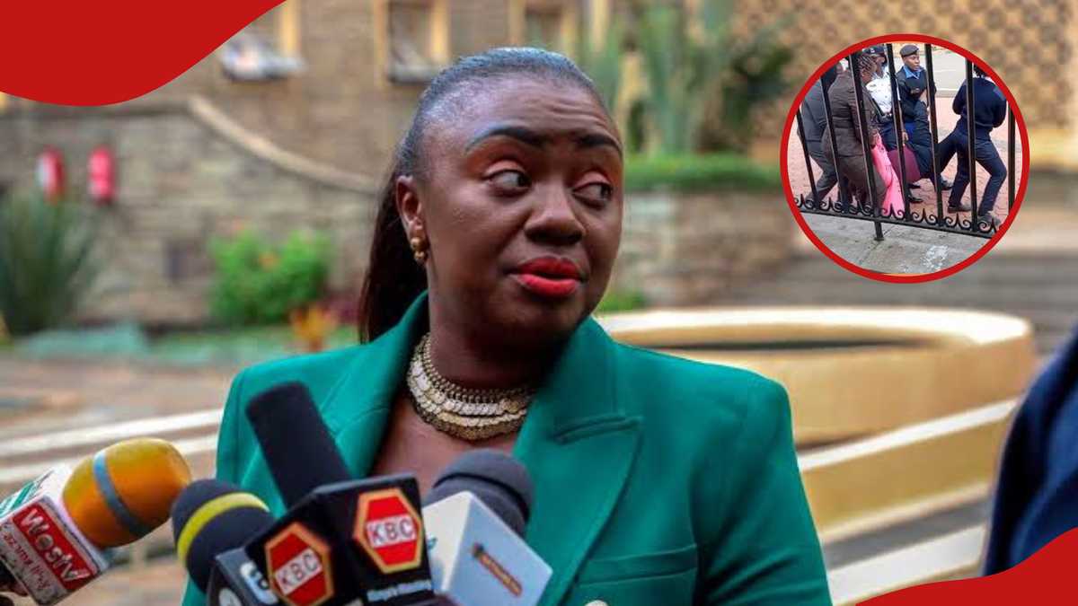 Video: Drama as Gloria Orwoba is arrested after attempt to access ...
