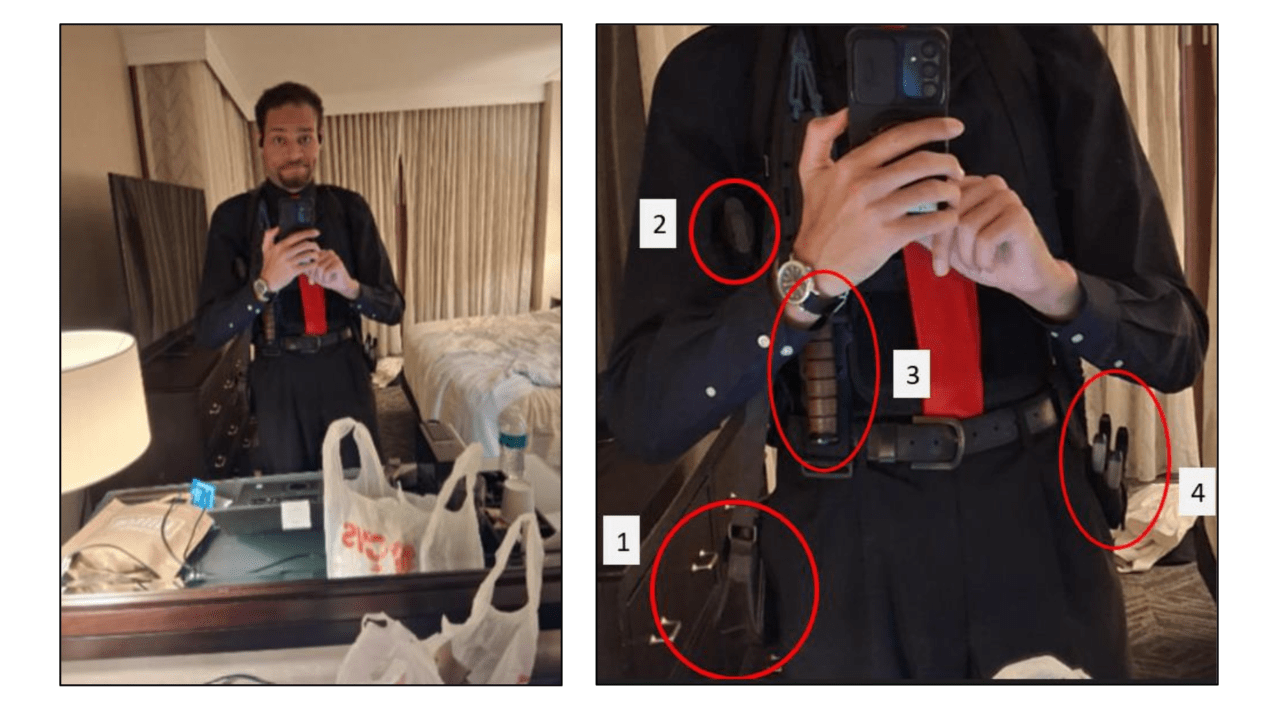 White House correspondents’ shooting suspect took selfie with weapons ...