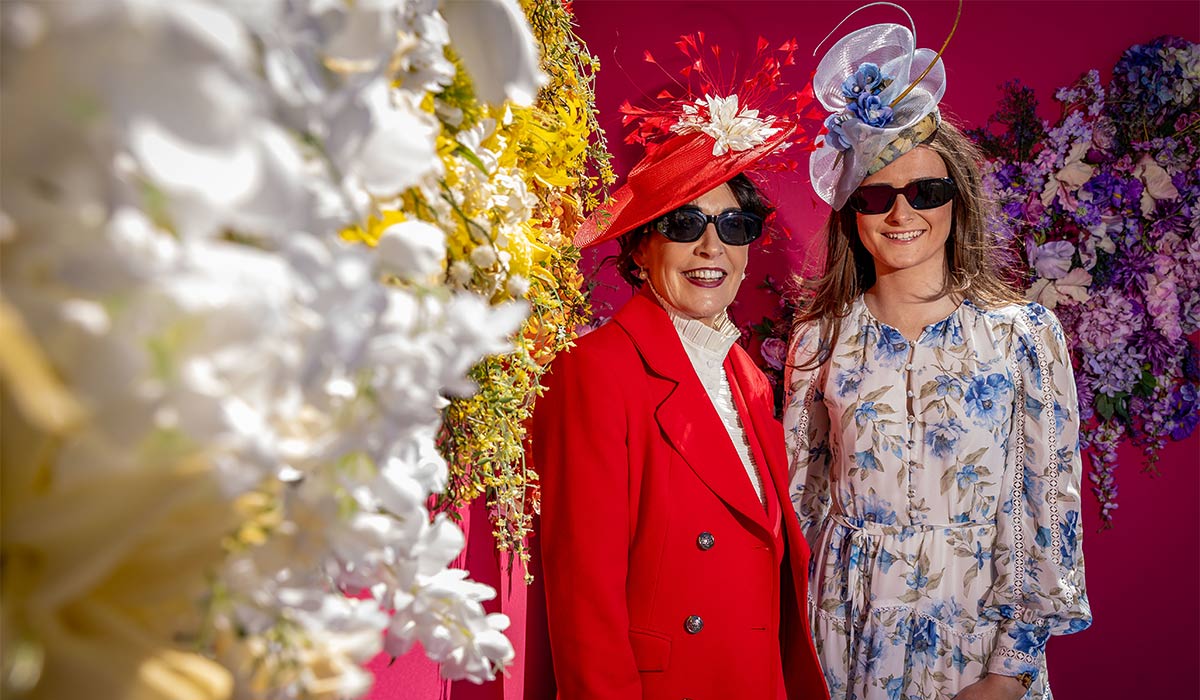 Pics: Stylish ladies have fun with their fashion at Punchestown day two