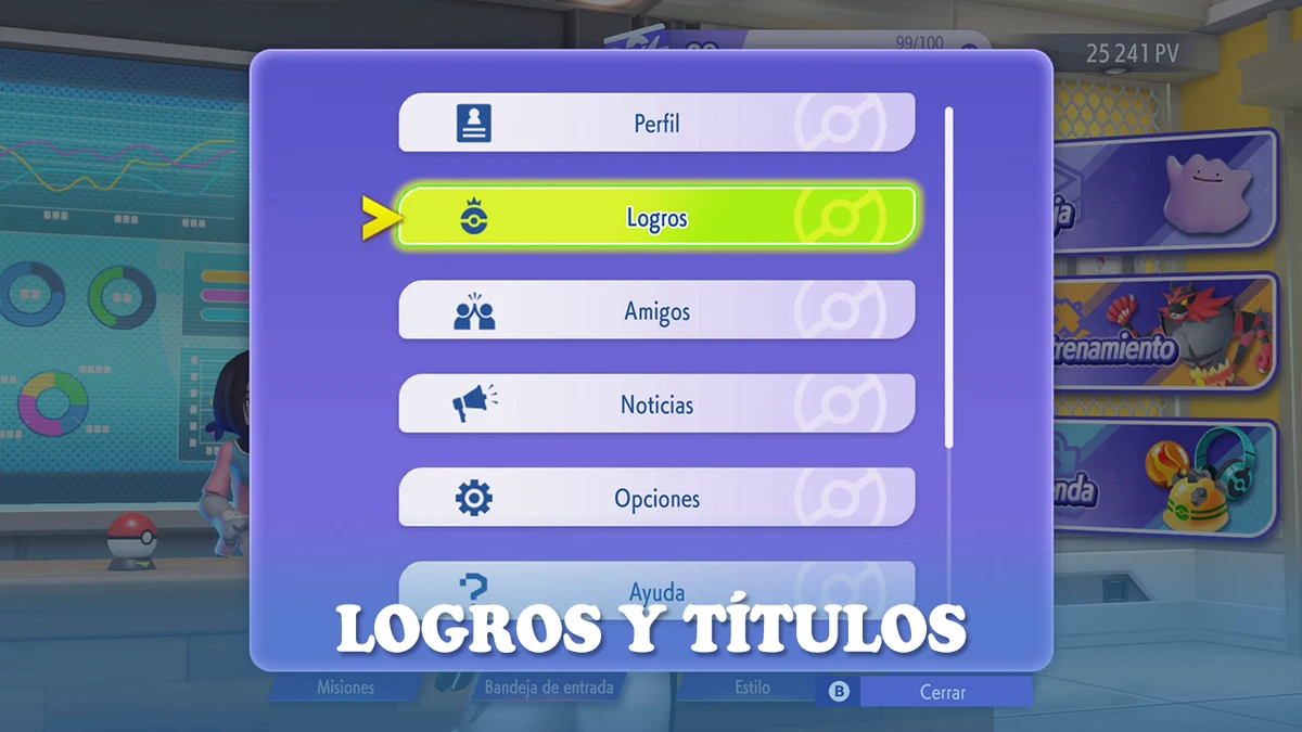 Cómo conseguir logros, títulos y medallas en Pokémon Champions