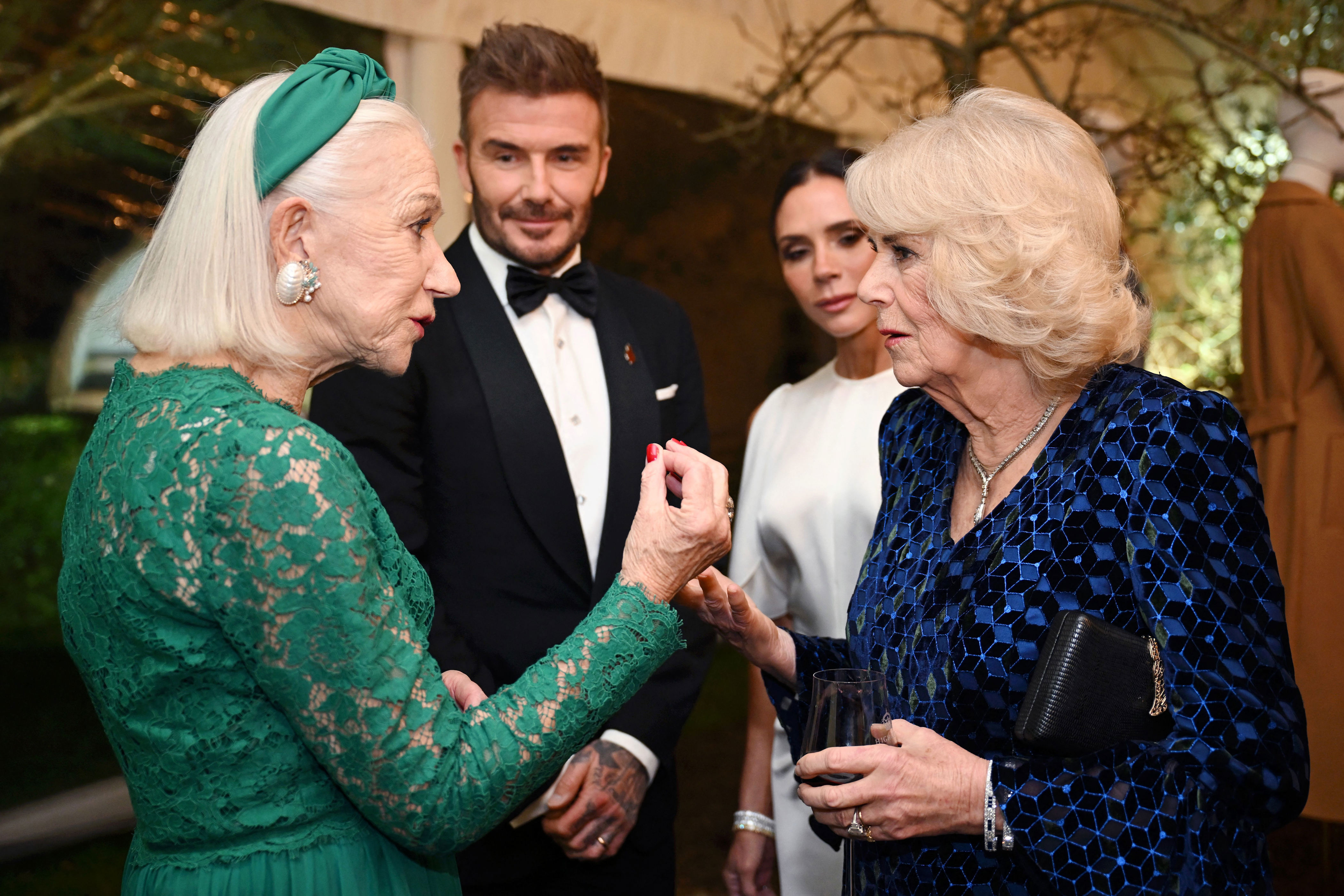 Pour la reine Camilla, pas de diadème mais des diamants et rubis Art ...