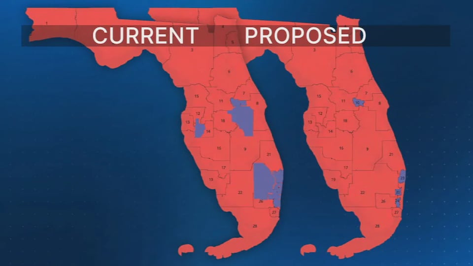 Florida House passes new proposed congressional map