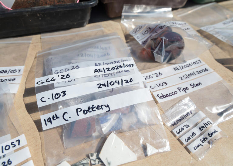 West Belfast community dig uncovers lost 19th century homes demolished ...