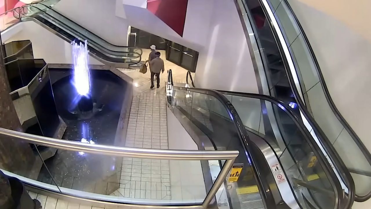 He hid in a mall with 180 cameras watching - then made one fatal mistake