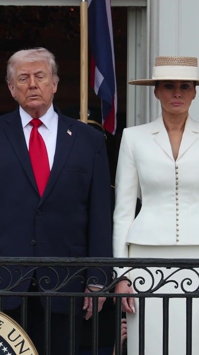 Melania Trump's two-word reprimand as tense moment exposed by lip reader