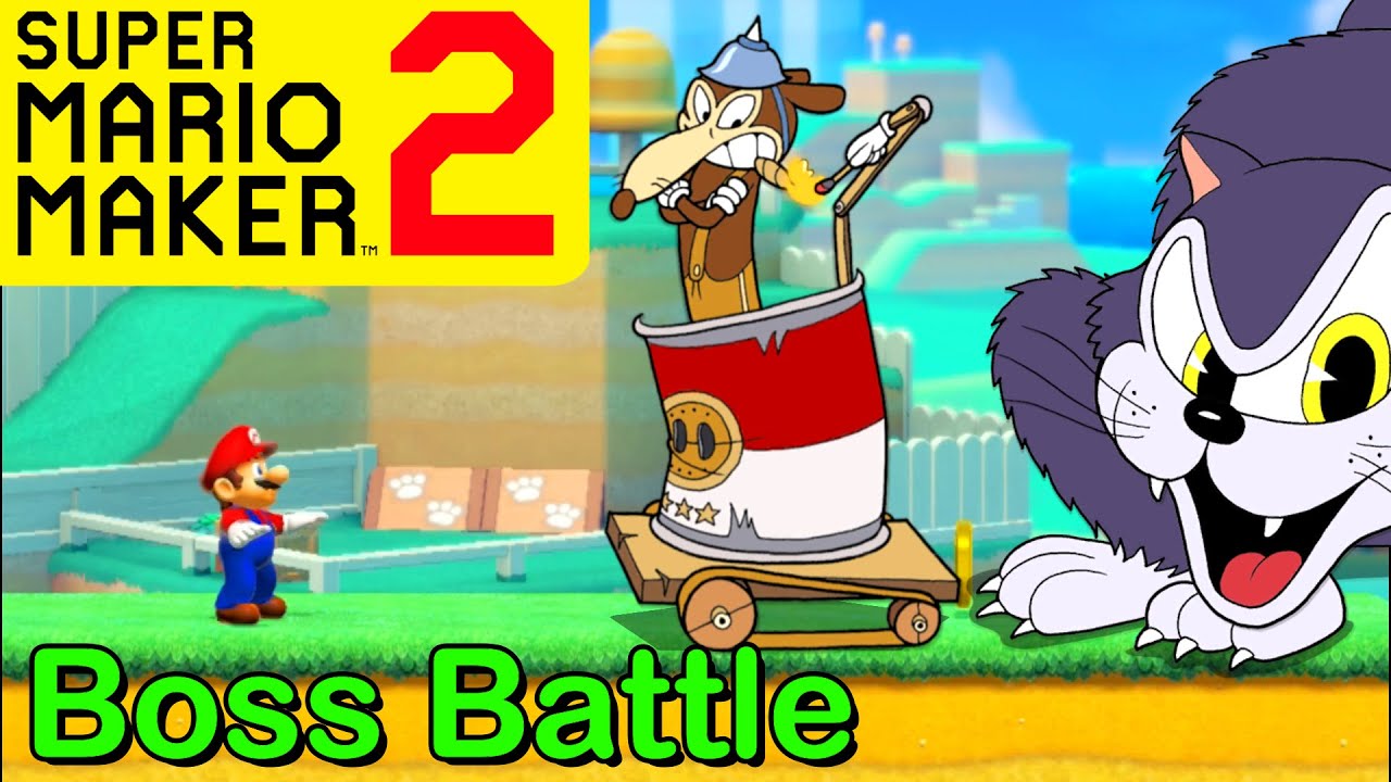 How to design a Werner Werman boss battle in Mario Maker
