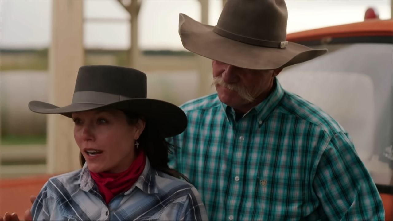 She thought he was just a cowboy and then he proposed on a plane