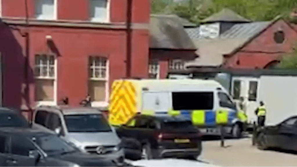 Footage of police raid of religious group over sexual abuse allegations