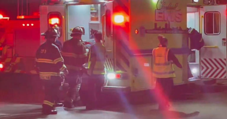 Cleveland EMS responds to car crash on city’s east side