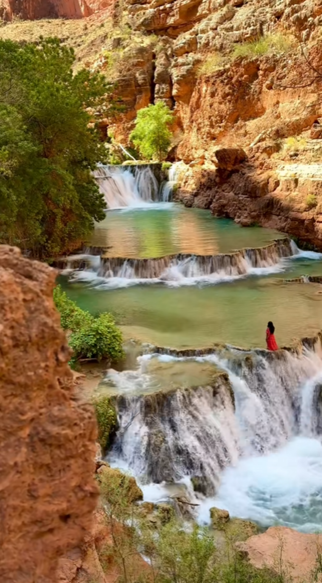 Beaver Falls Arizona hidden desert waterfall you need to see