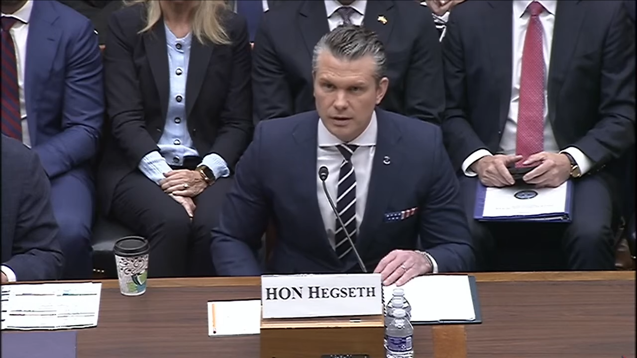 'America last policies': Hegseth tries to distract Congress from Iran ...