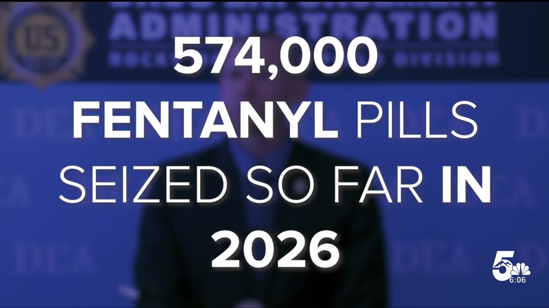 Nearly 3 in 10 fentanyl pills seized by the DEA contain a lethal dose