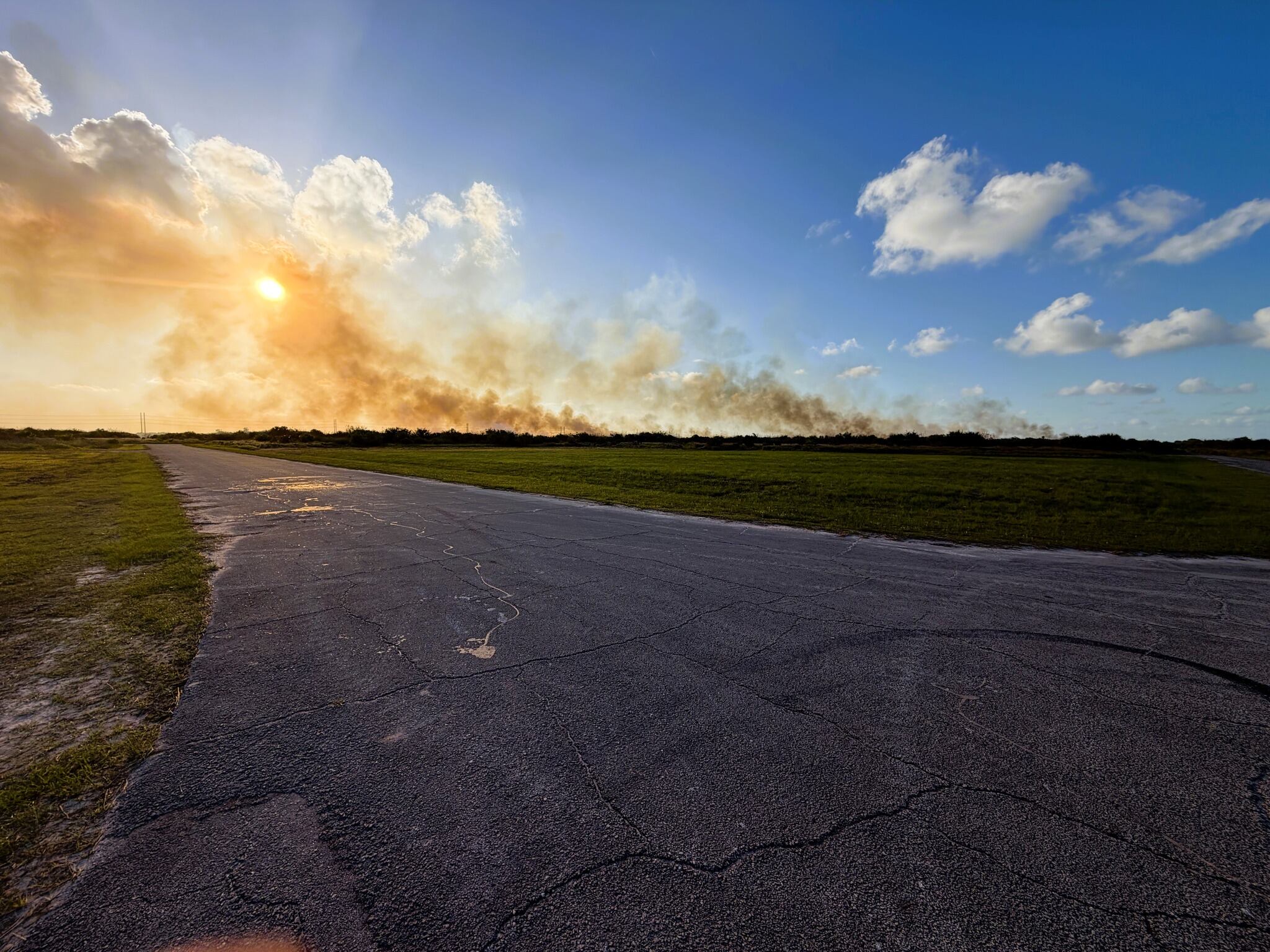 Brush fire under control in Palm Bay, no evacuations ordered