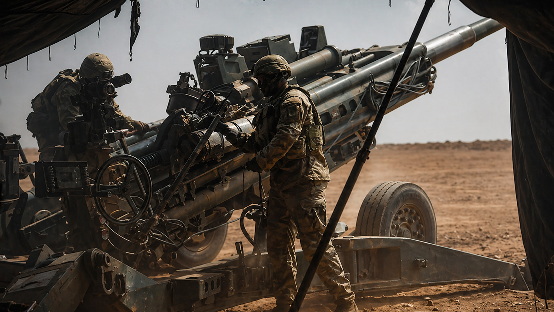 Watch airborne soldiers practice shooting skills