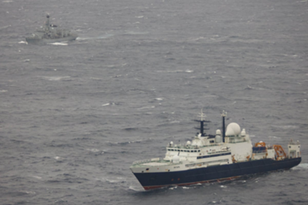 Royal Navy chief issues warning as Russian ship sightings 'jump'