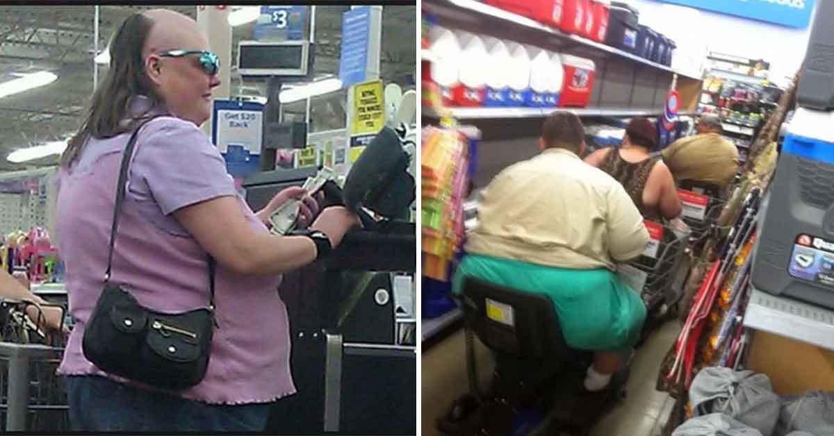 19 photos where the people of Walmart are on full display