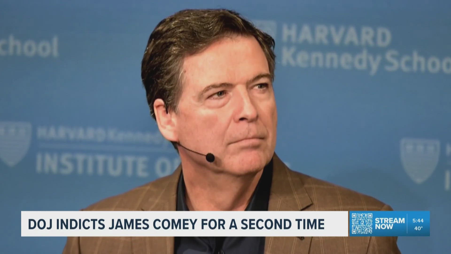 Ex-FBI director Comey indicted again, in a probe over an online post ...