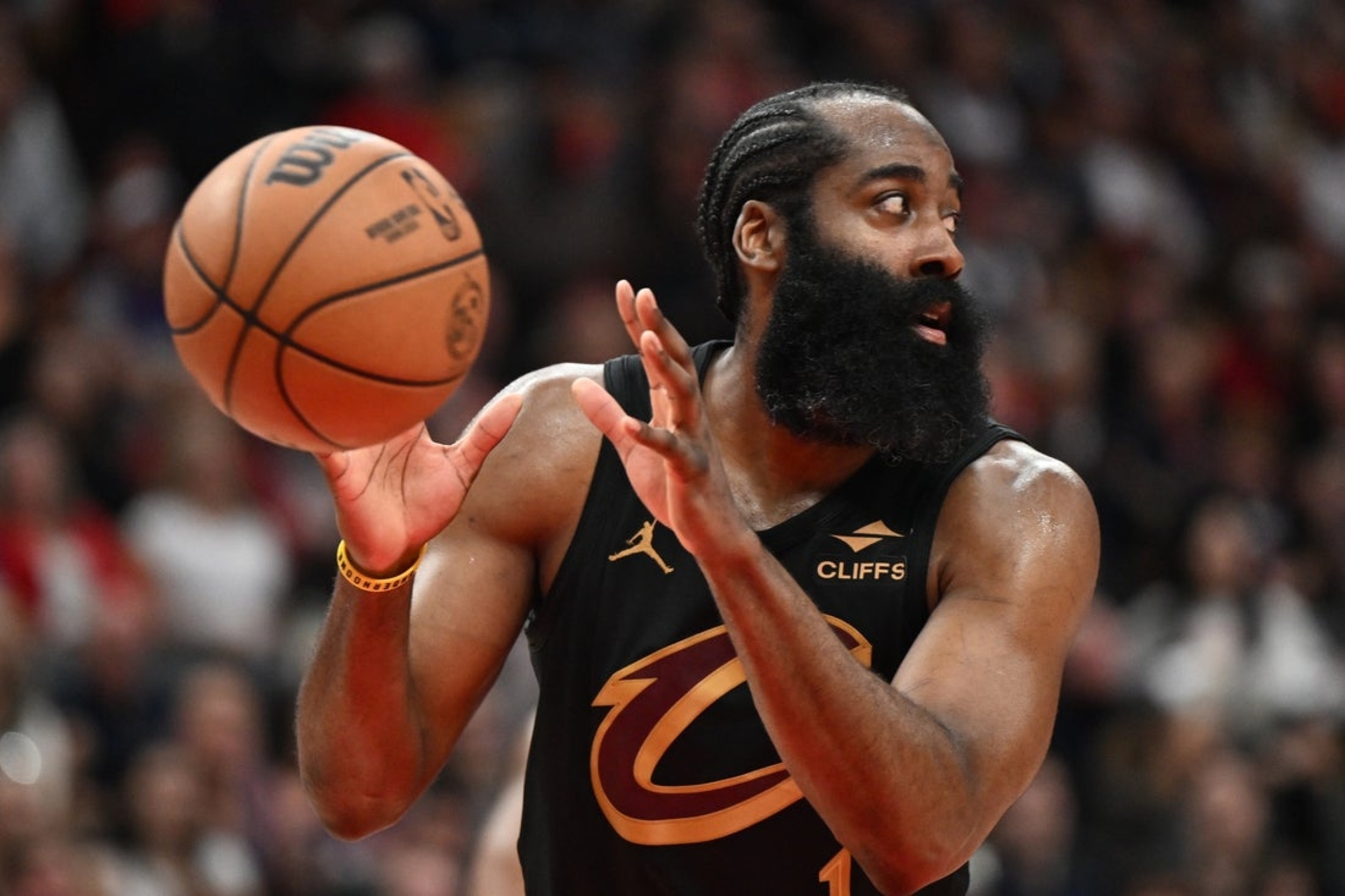 James Harden's turnover issues plaguing Cavaliers vs. Raptors