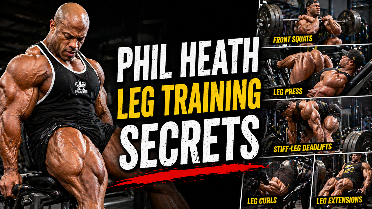 Phil Heath’s leg day secrets… The 7x Olympia method for massive growth