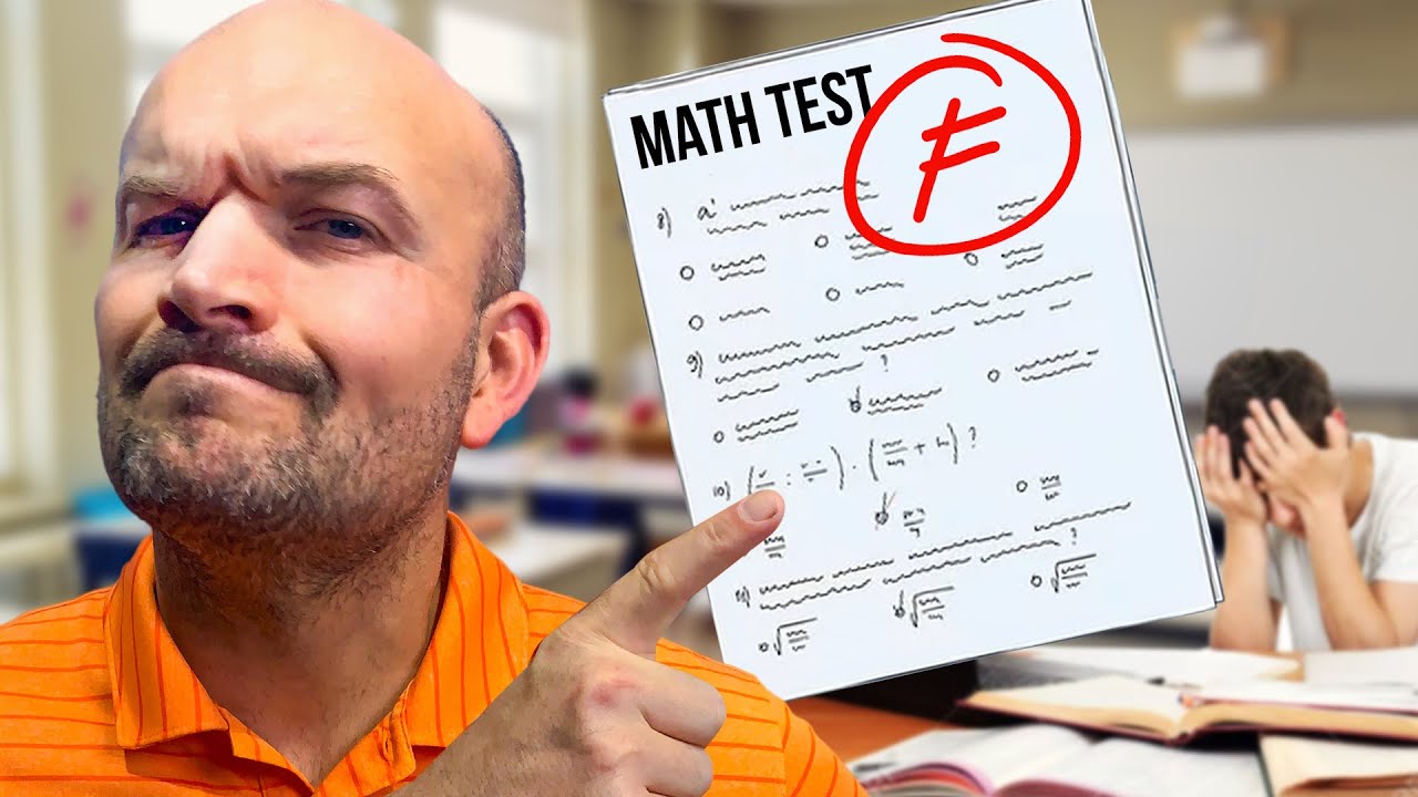 Get back your math test? Then do this
