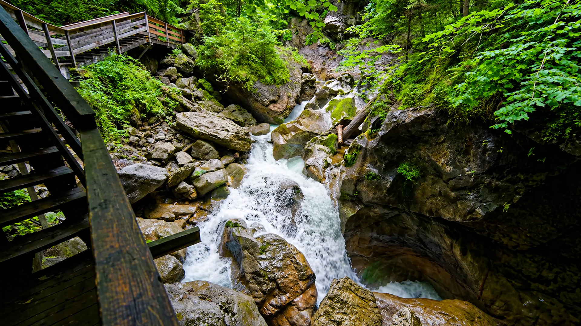 Discover Seisenbergklamm in Salzburg Austria on foot (4K)
