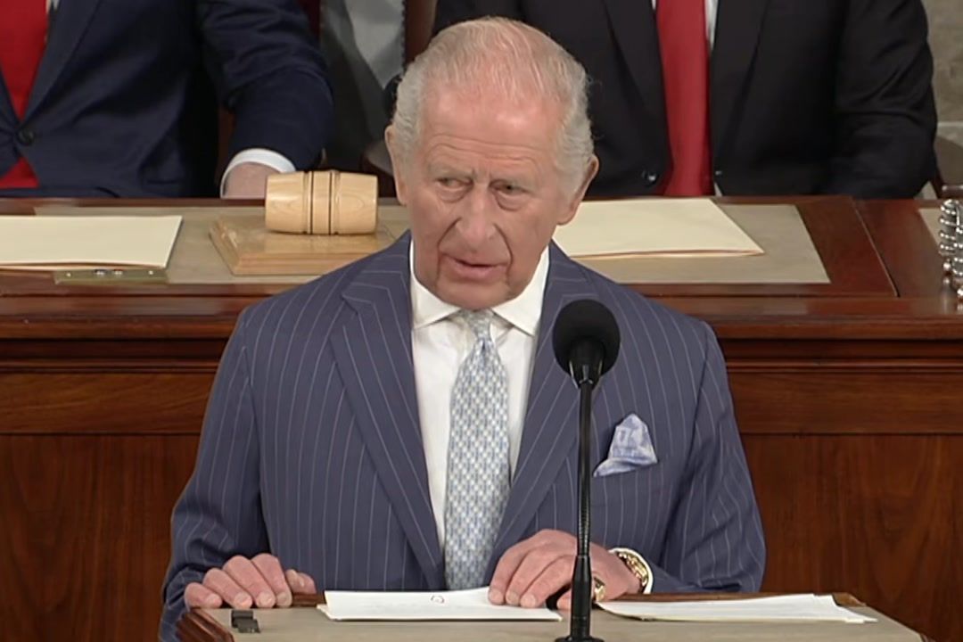 King Charles' dig at Trump in Congress speech met with rapturous applause
