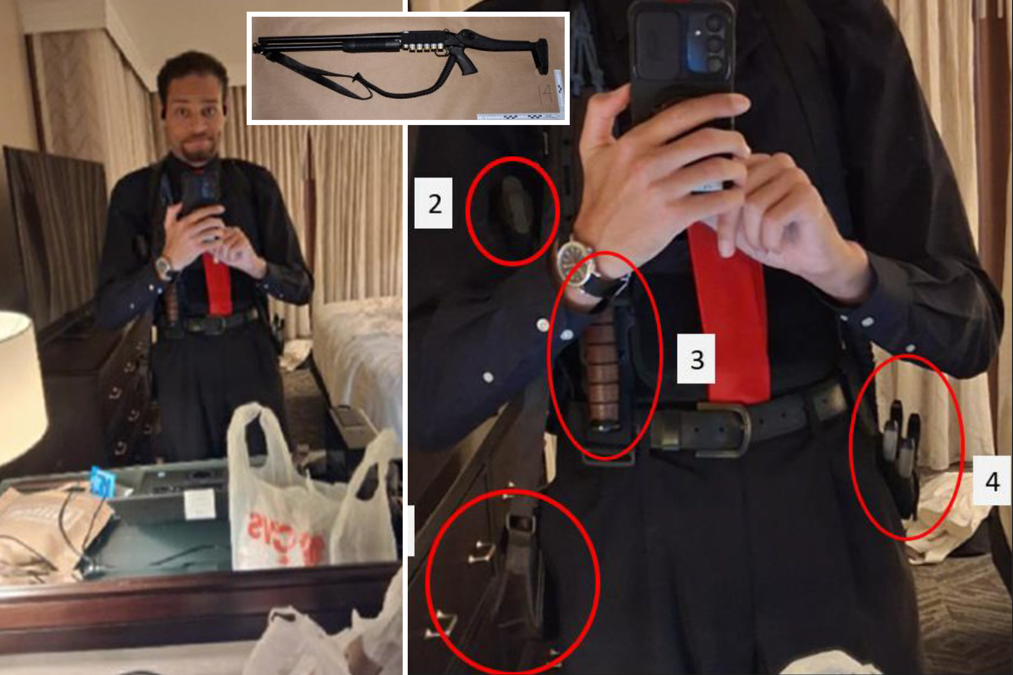 WHCD suspect Cole Allen took smirking selfie while armed to the teeth ...
