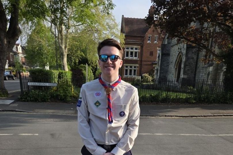 Elloughton scout Liam receives top award at Windsor Castle