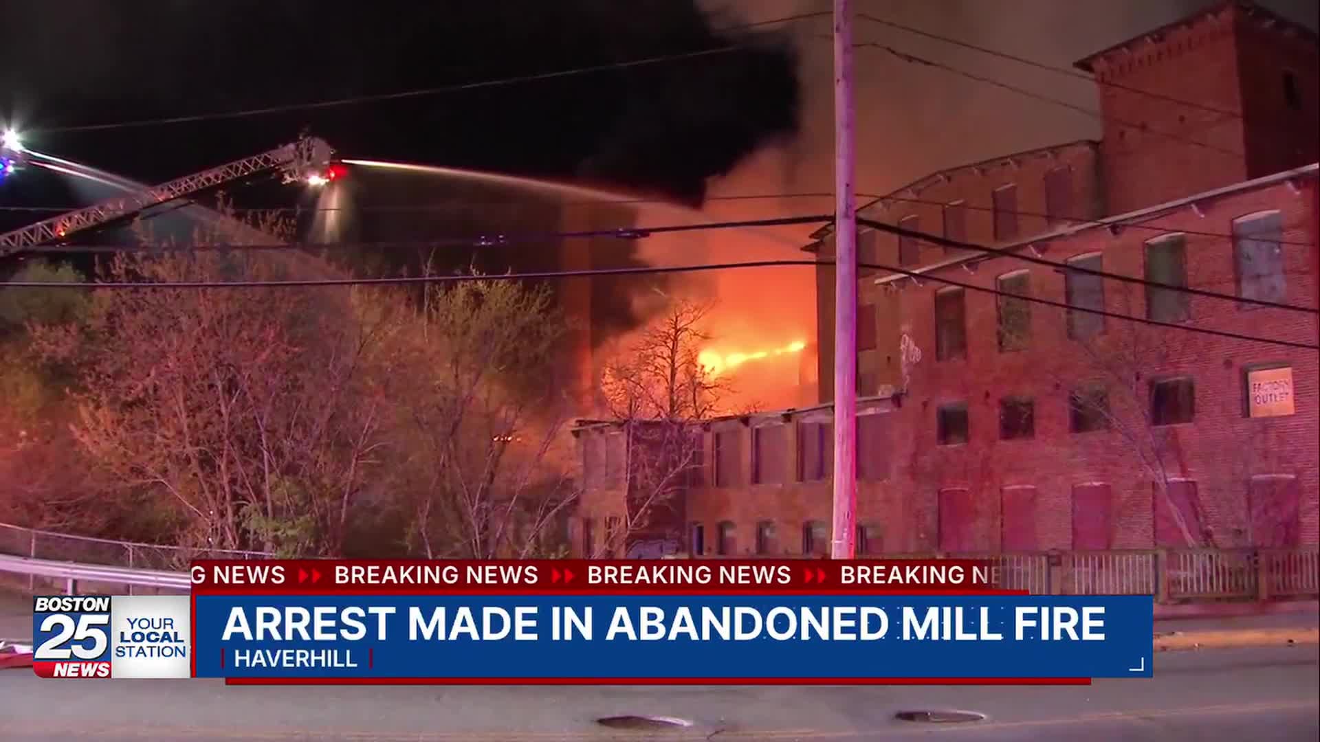 Teenage girl arrested in connection with fire that tore through ...