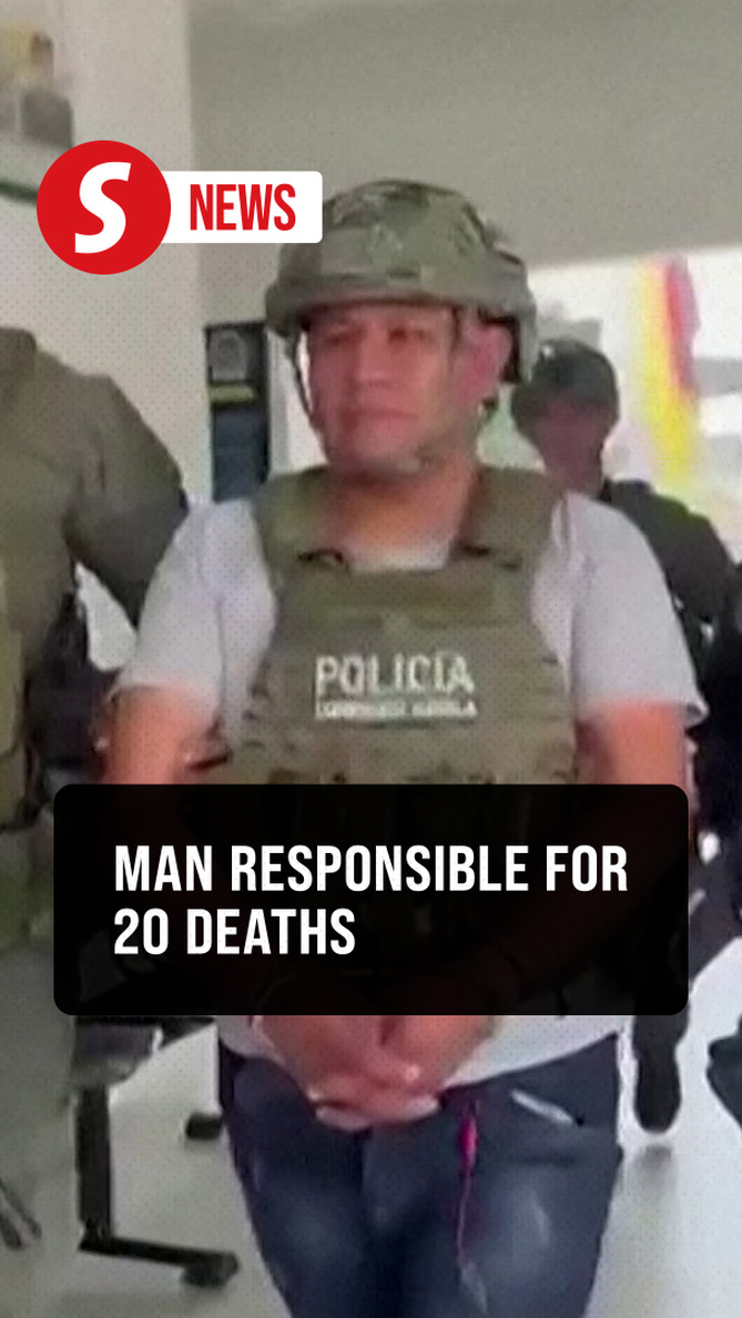 Colombia captures suspect in deadly April 25 explosives attack