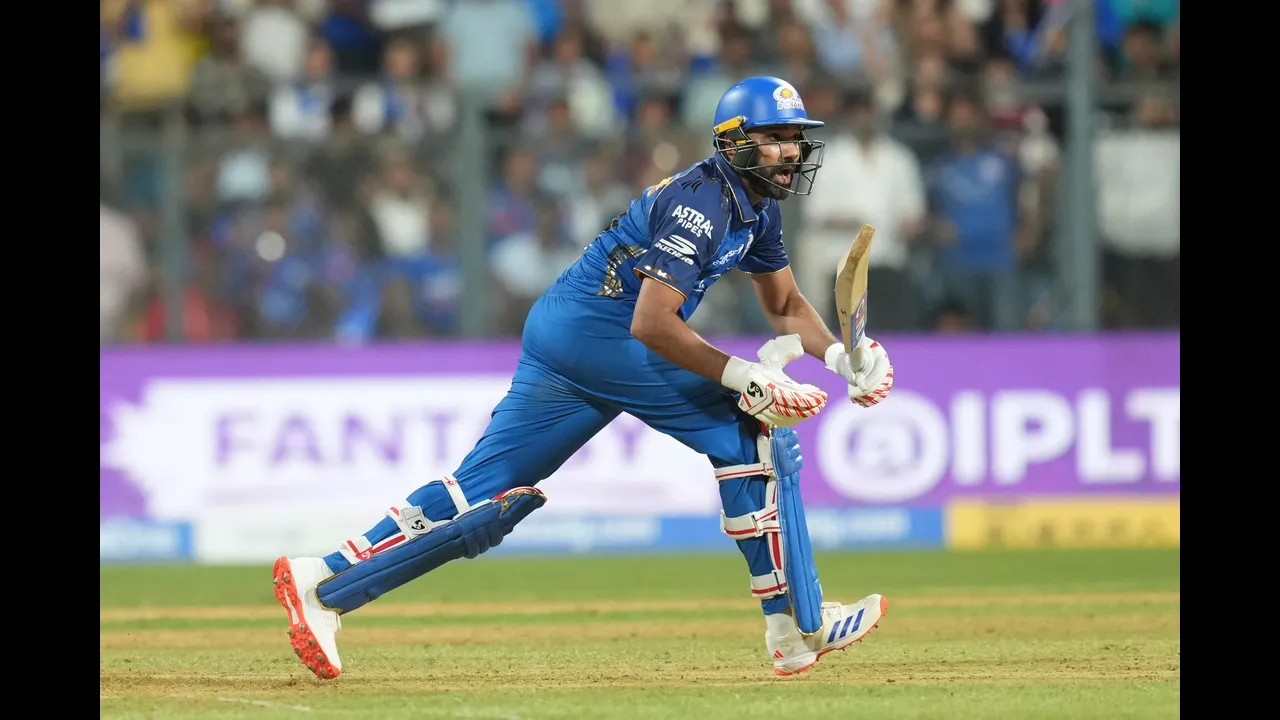 Why is Rohit Sharma not playing in the MI vs SRH IPL 2026 match?