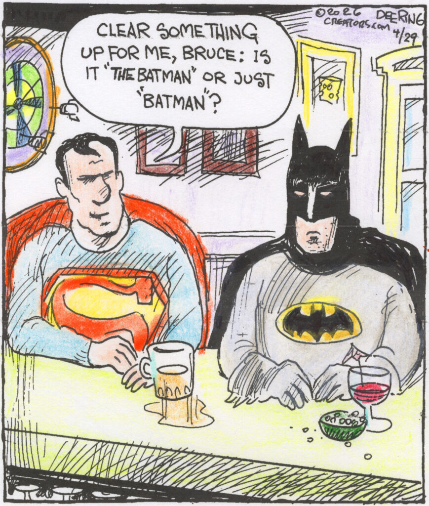 The latest “Strange Brew” comics by John Deering