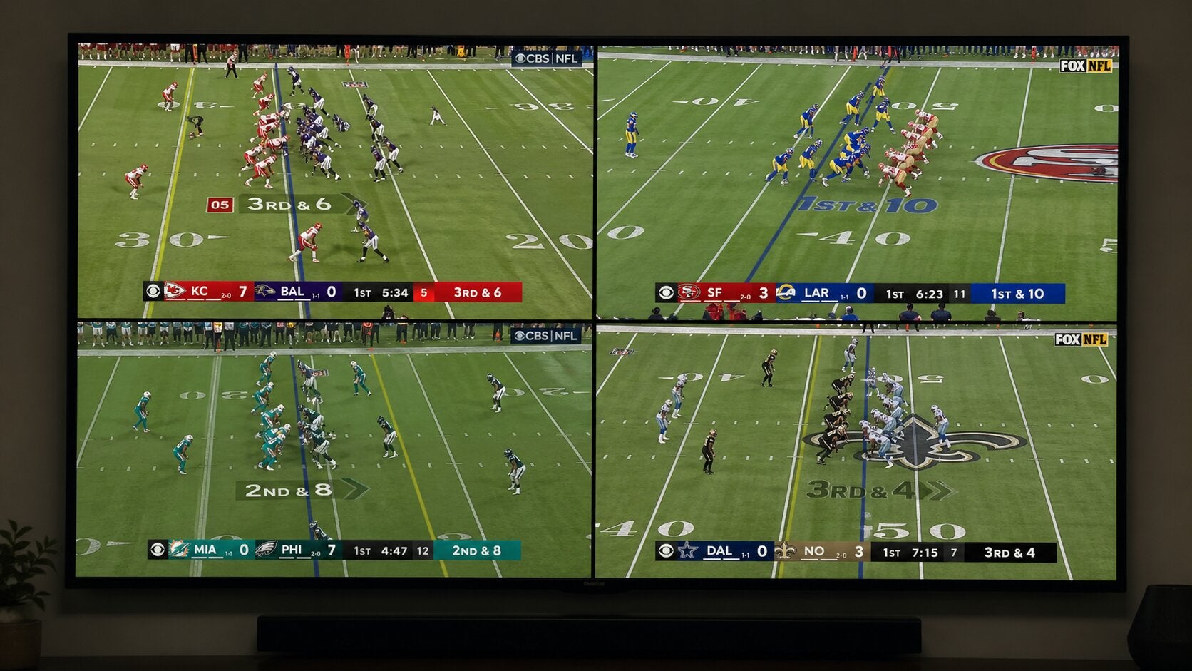 YouTube TV's new multiview upgrades Sunday Ticket experience