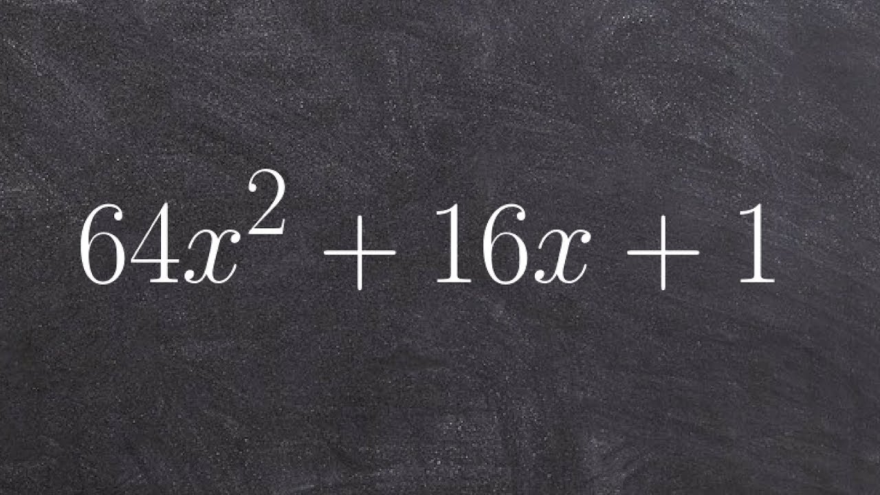 Factoring a quadratic by diamond method