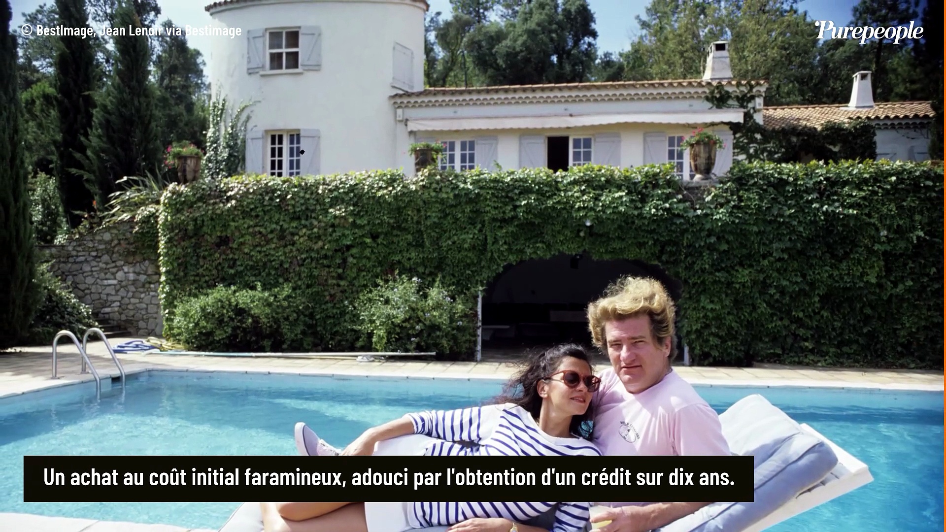 Eddy Mitchell et sa femme Muriel : ce que l'on sait de leur villa dans ...