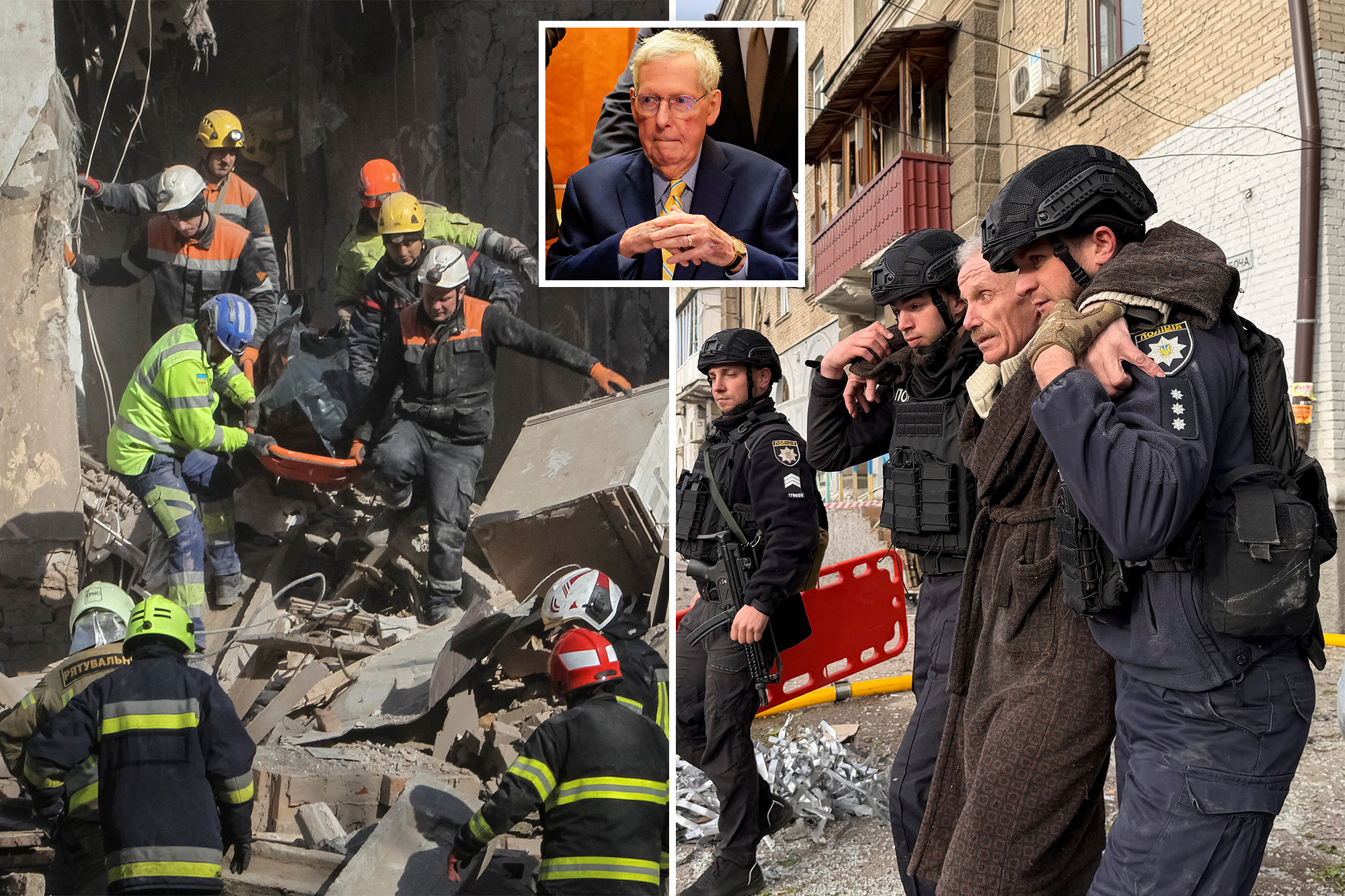 Mitch McConnell accuses Pentagon official of blocking Ukraine aid ...