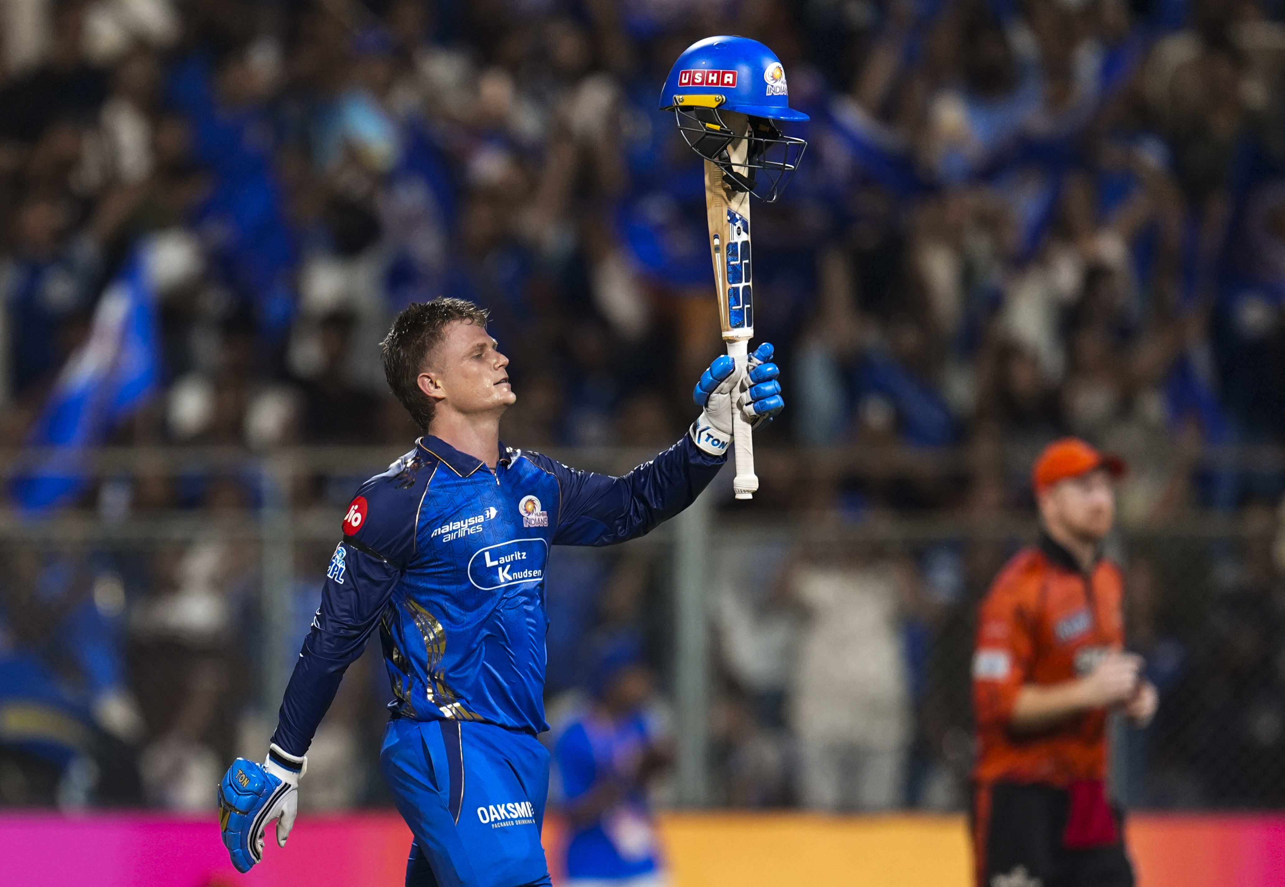 Ryan Rickelton's unbeaten 123 fires Mumbai Indians to 243/5 against ...