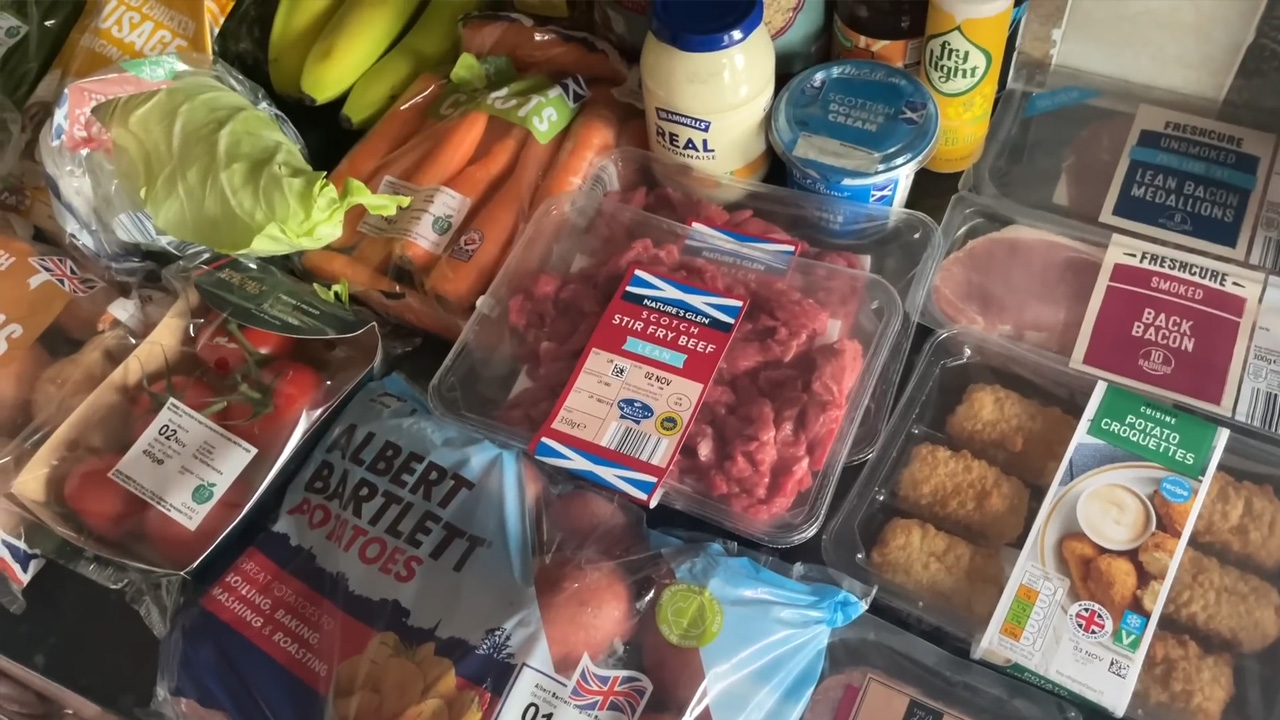 What £45 Gets You At UK Grocery Stores?
