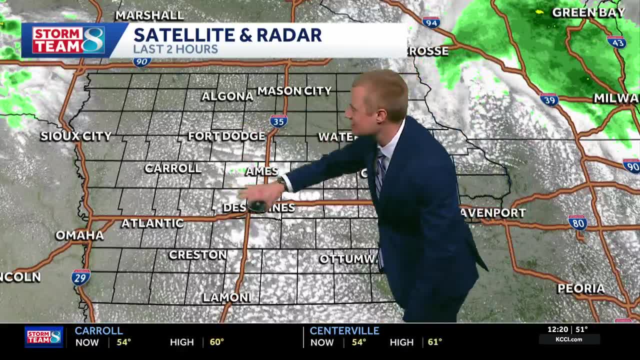 Iowa weather: The cool days continue ahead of the weekend warm-up